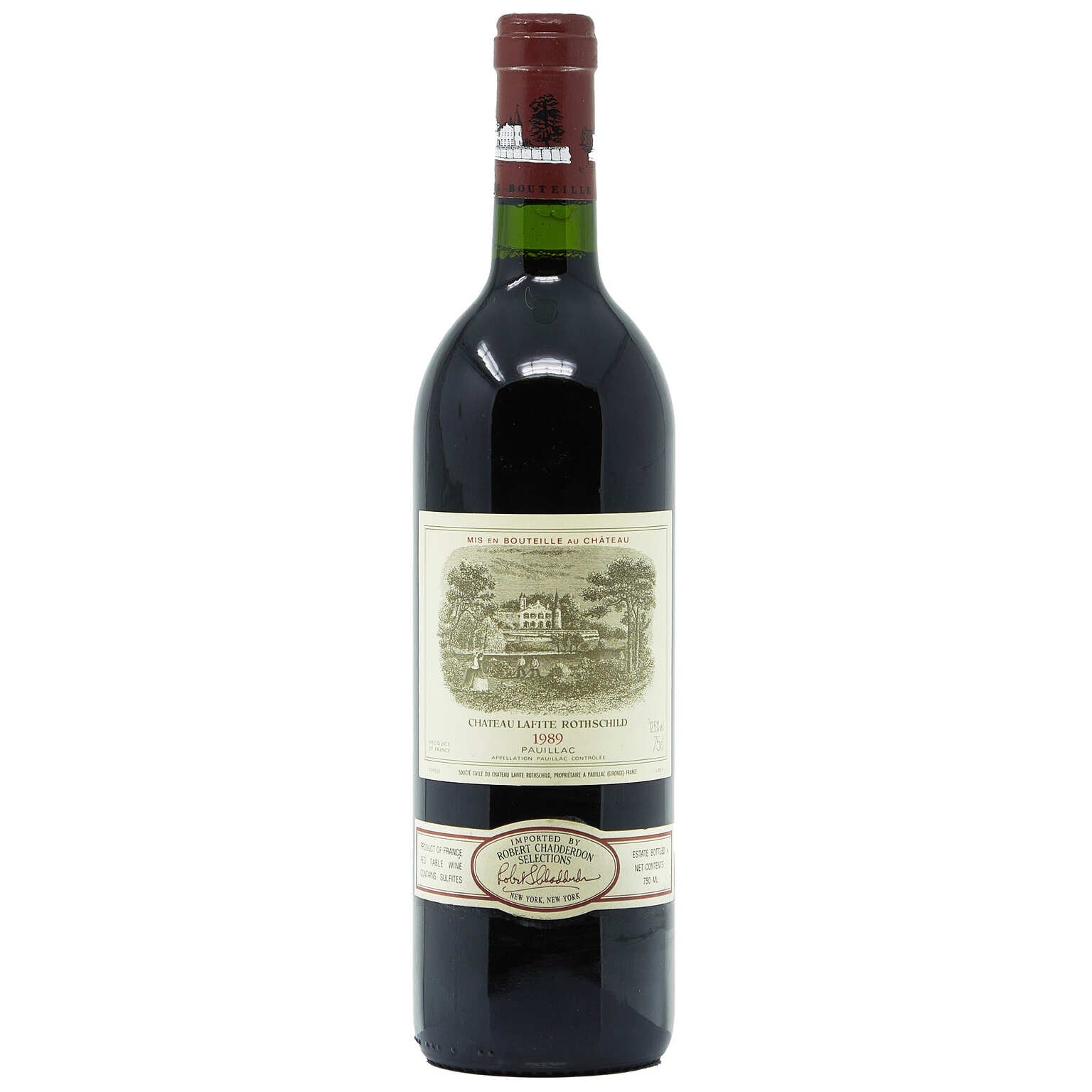 1989 Chateau Lafite Rothschild Premier Cru Classe, Pauillac – Thatcher's Wine