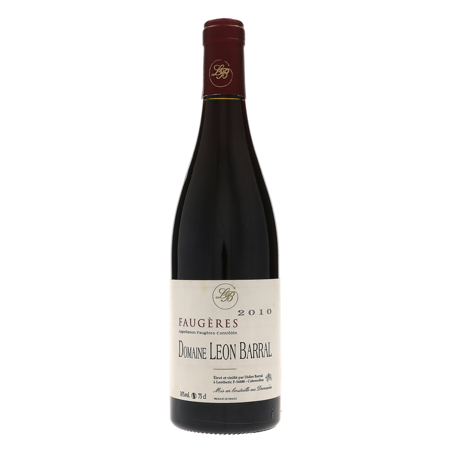 2010 Domaine Leon Barral, Rouge, Faugeres – Thatcher's Wine