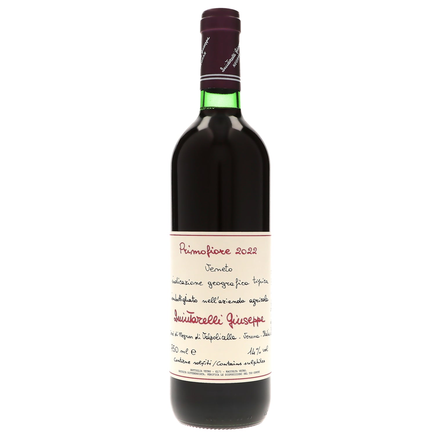 2022 Quintarelli Giuseppe, Primofiore, Veneto – Thatcher's Wine