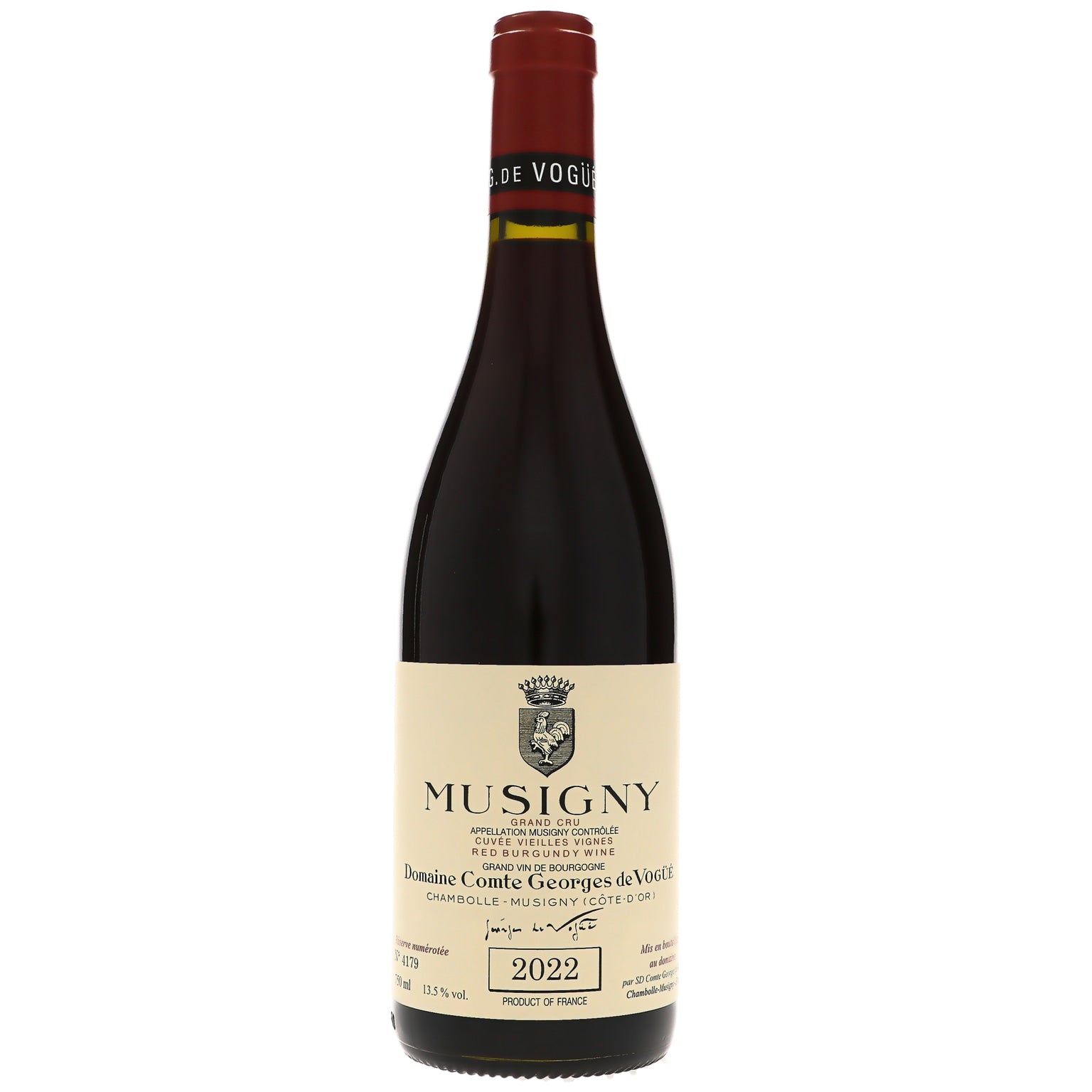 2022 Domaine Comte Georges de Vogue, Musigny Grand Cru, Cuvee Vieilles ...