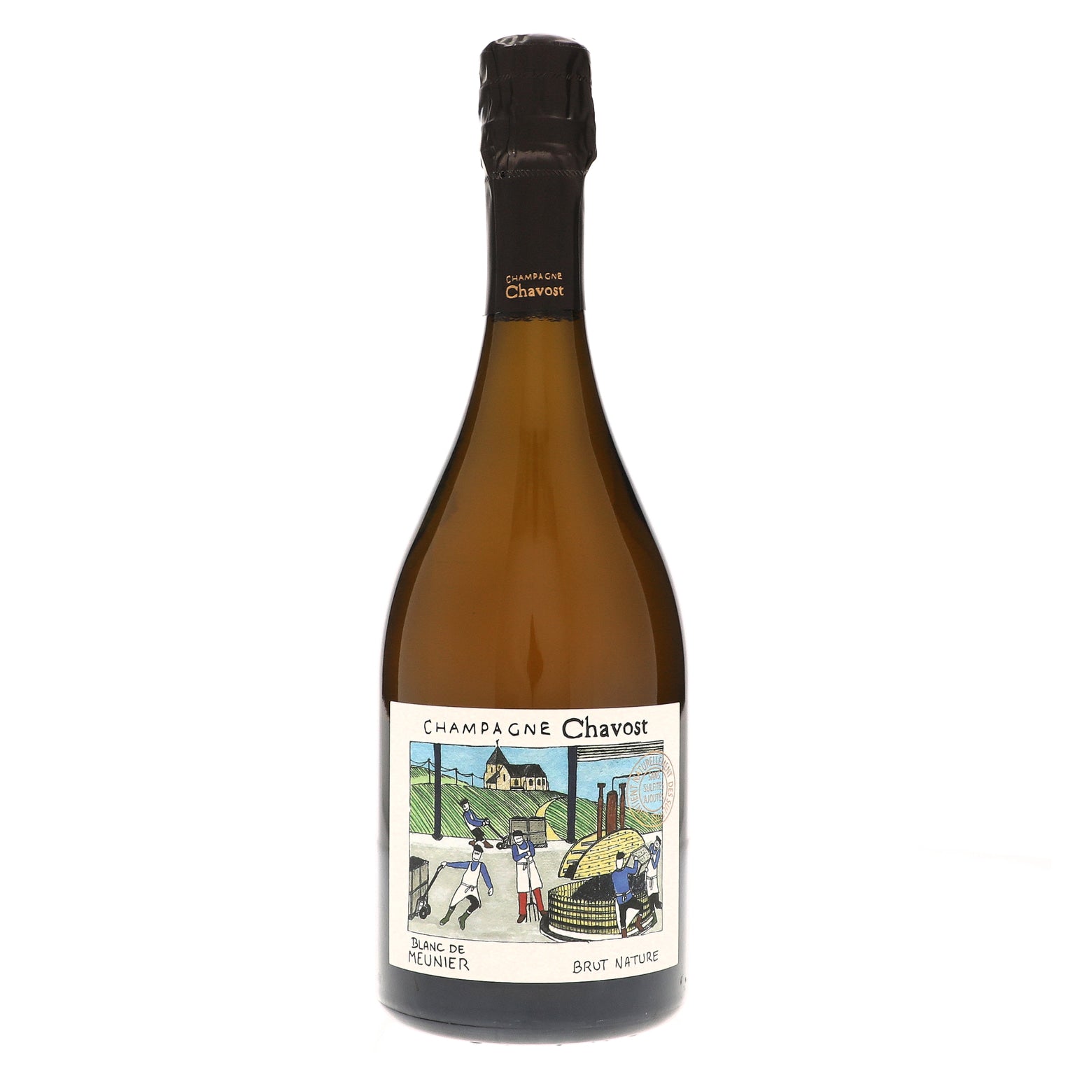 NV Chavost, Blanc de Meunier Brut Nature, Champagne (Disgorged 2024 ...