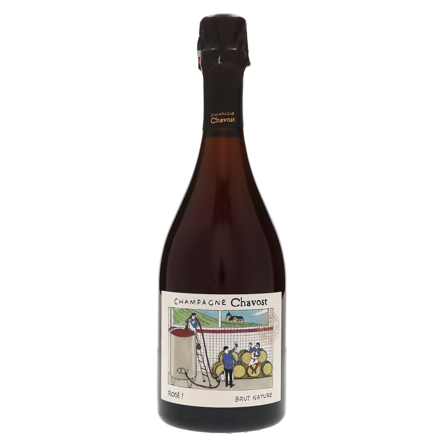 NV Chavost, Rose de Saignee Brut Nature, Champagne (Disgorged 2024 ...