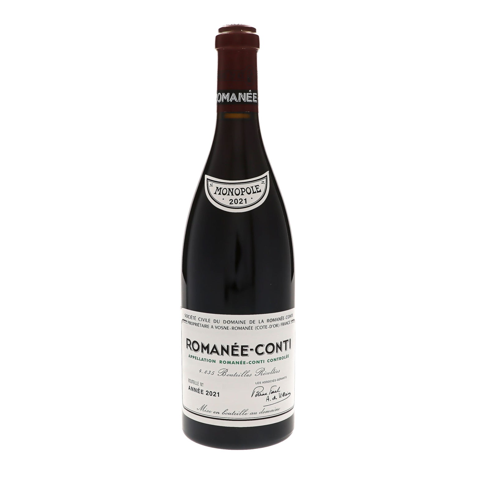 2021 Domaine de la Romanee-Conti, Romanee-Conti Grand Cru – Thatcher's Wine