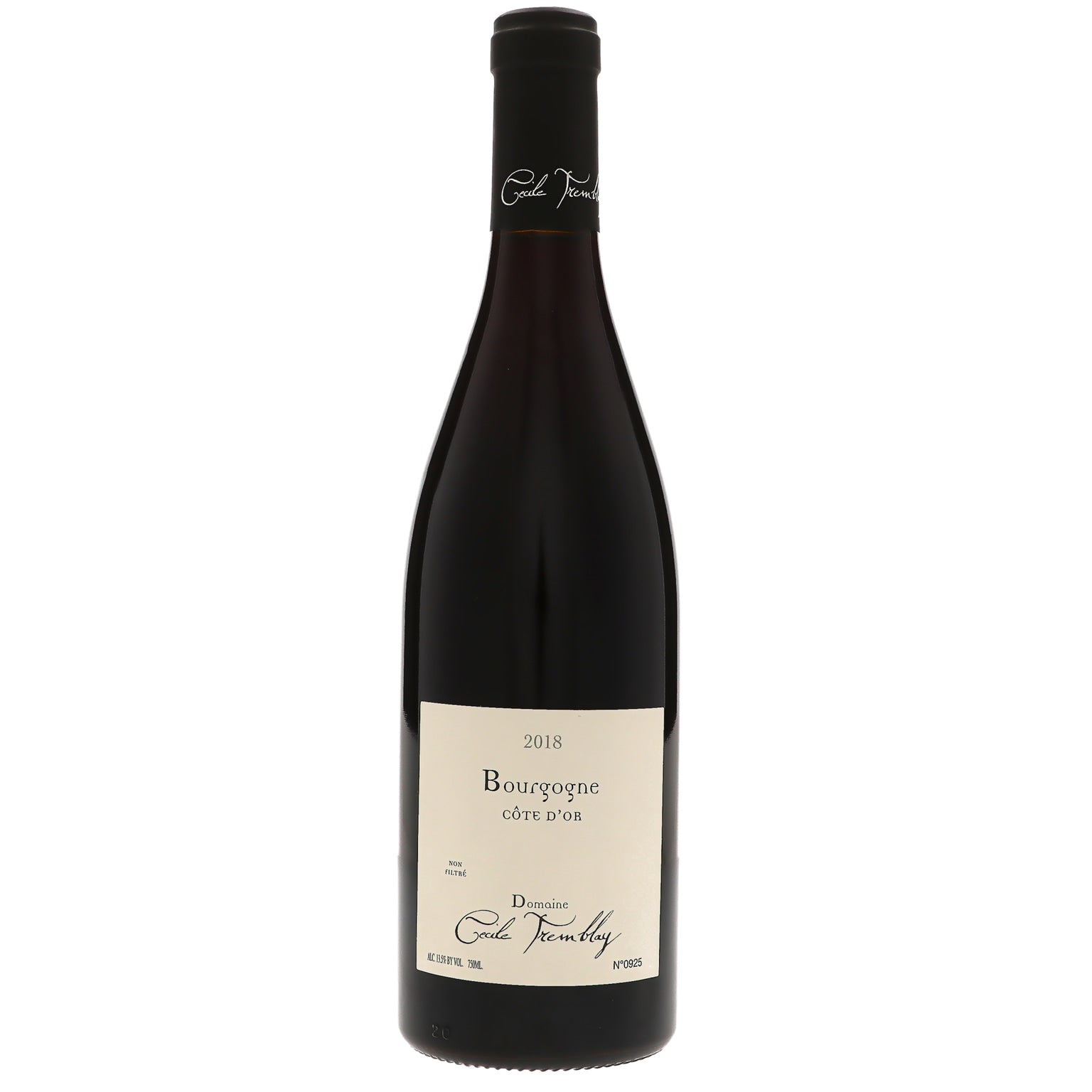 2018 Domaine Cecile Tremblay, Bourgogne, Cote d'Or – Thatcher's Wine