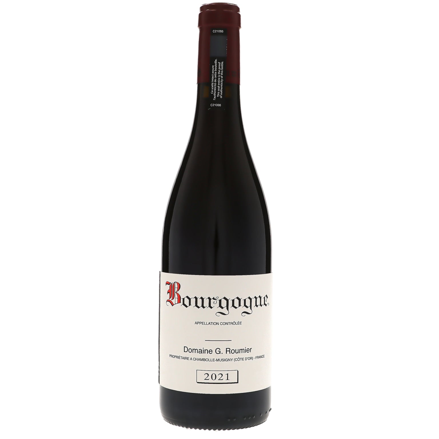2021 Domaine Georges Roumier, Bourgogne, Rouge – Thatcher's Wine