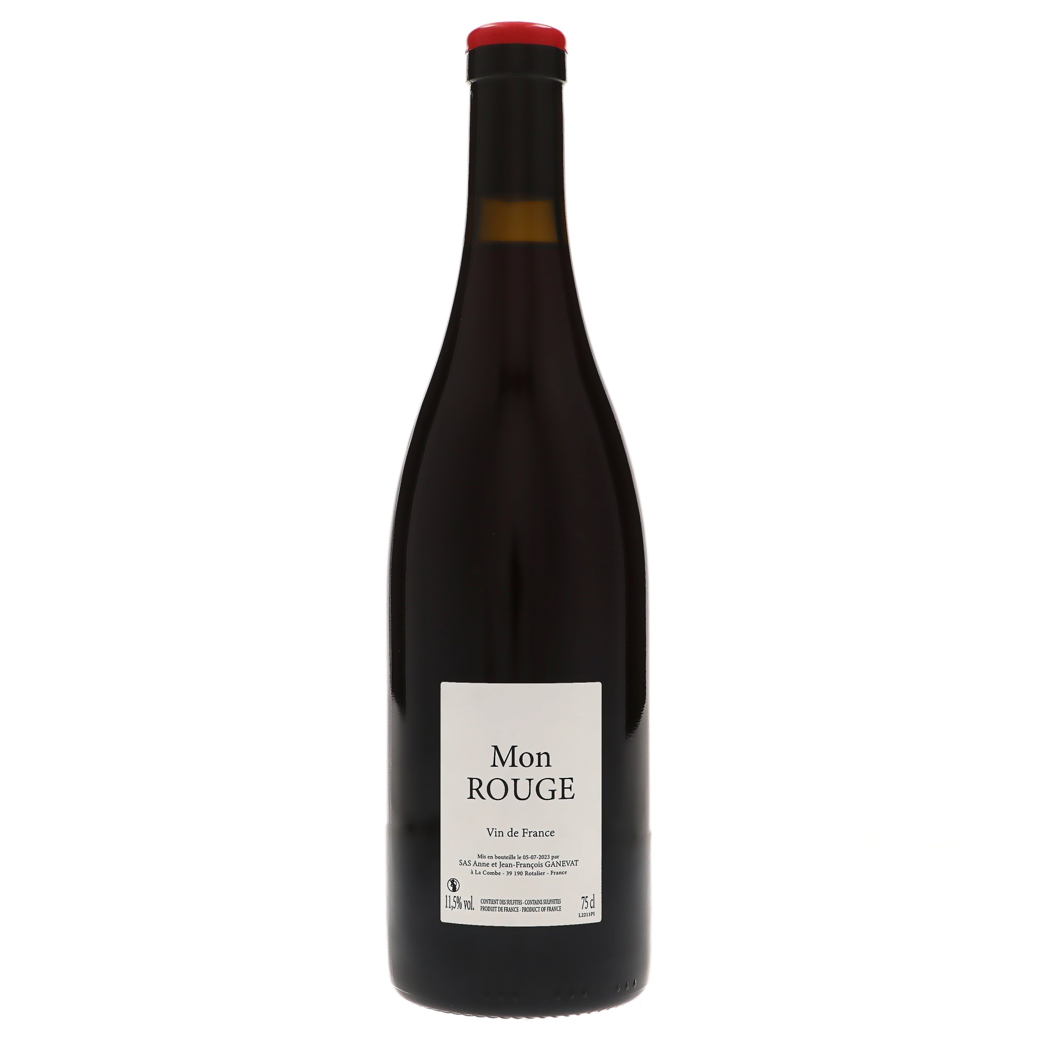 2023 Anne et Jean-Francois Ganevat, Mon Rouge, VdF – Thatcher's Wine