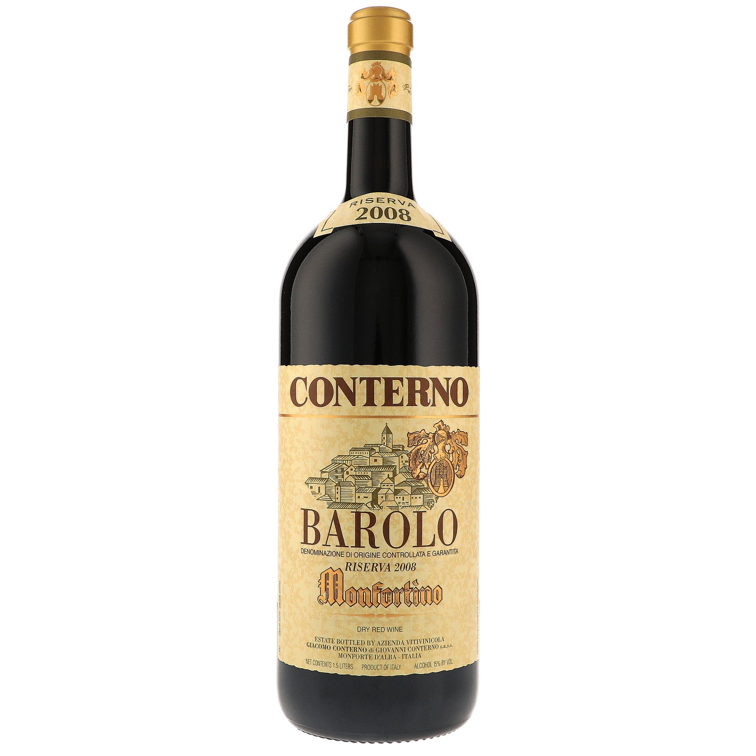 2008 Giacomo Conterno, Barolo, Monfortino Riserva 1.5L – Thatcher's Wine