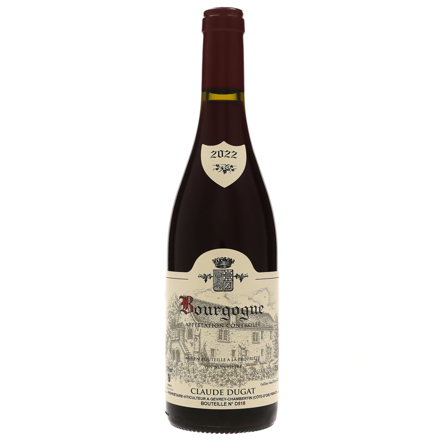 2022 Claude Dugat, Bourgogne, Rouge – Thatcher's Wine
