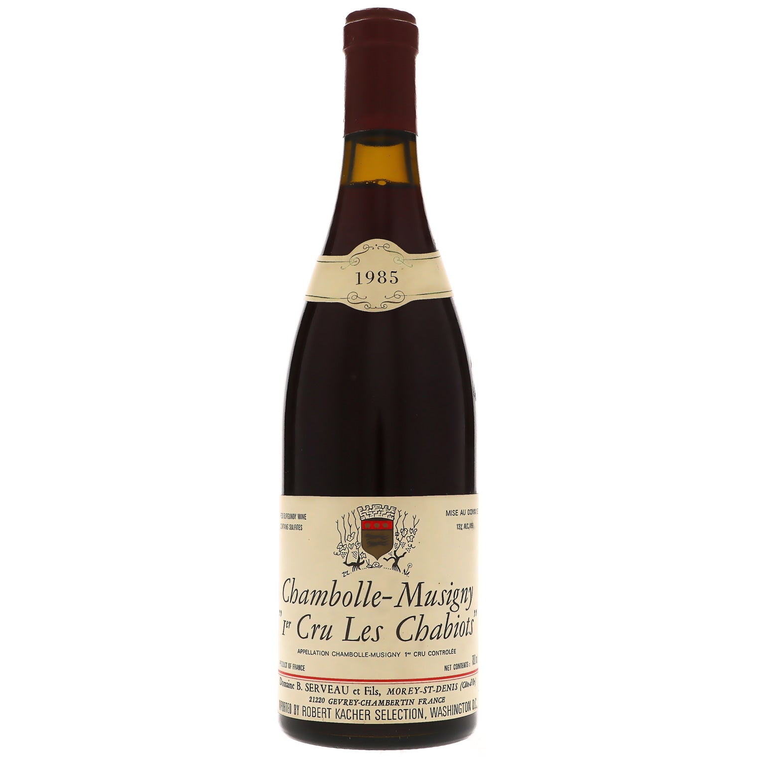 1985 Serveau, Chambolle-Musigny Premier Cru, Les Chabiots – Thatcher's Wine