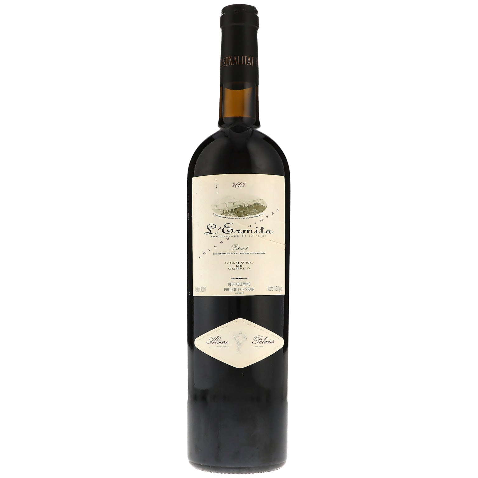 2002 Alvaro Palacios, L'Ermita, Priorat – Thatcher's Wine