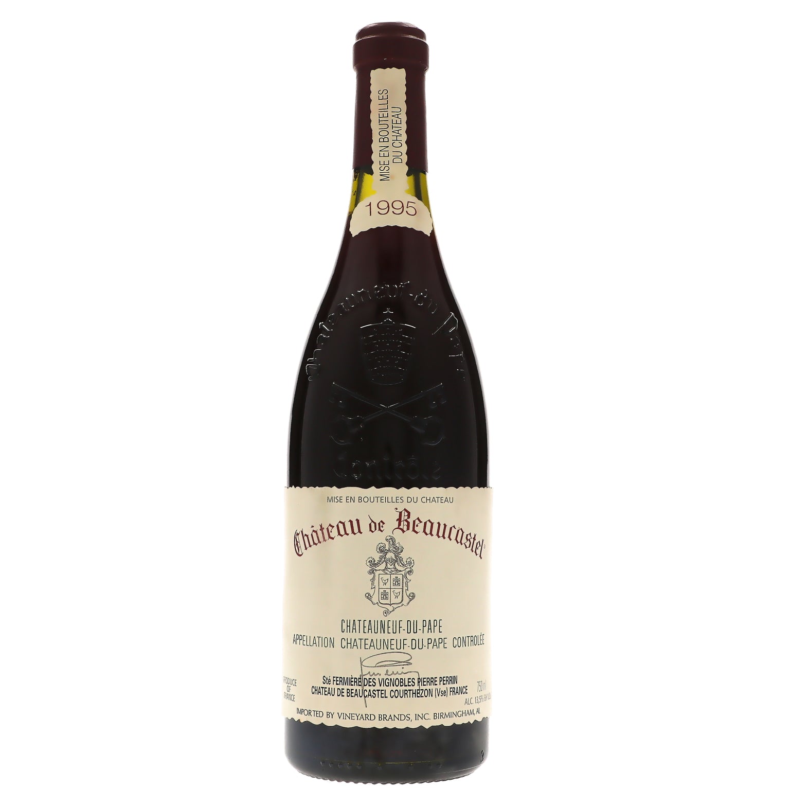 1995 Chateau de Beaucastel Rouge, Chateauneuf-du-Pape – Thatcher's Wine