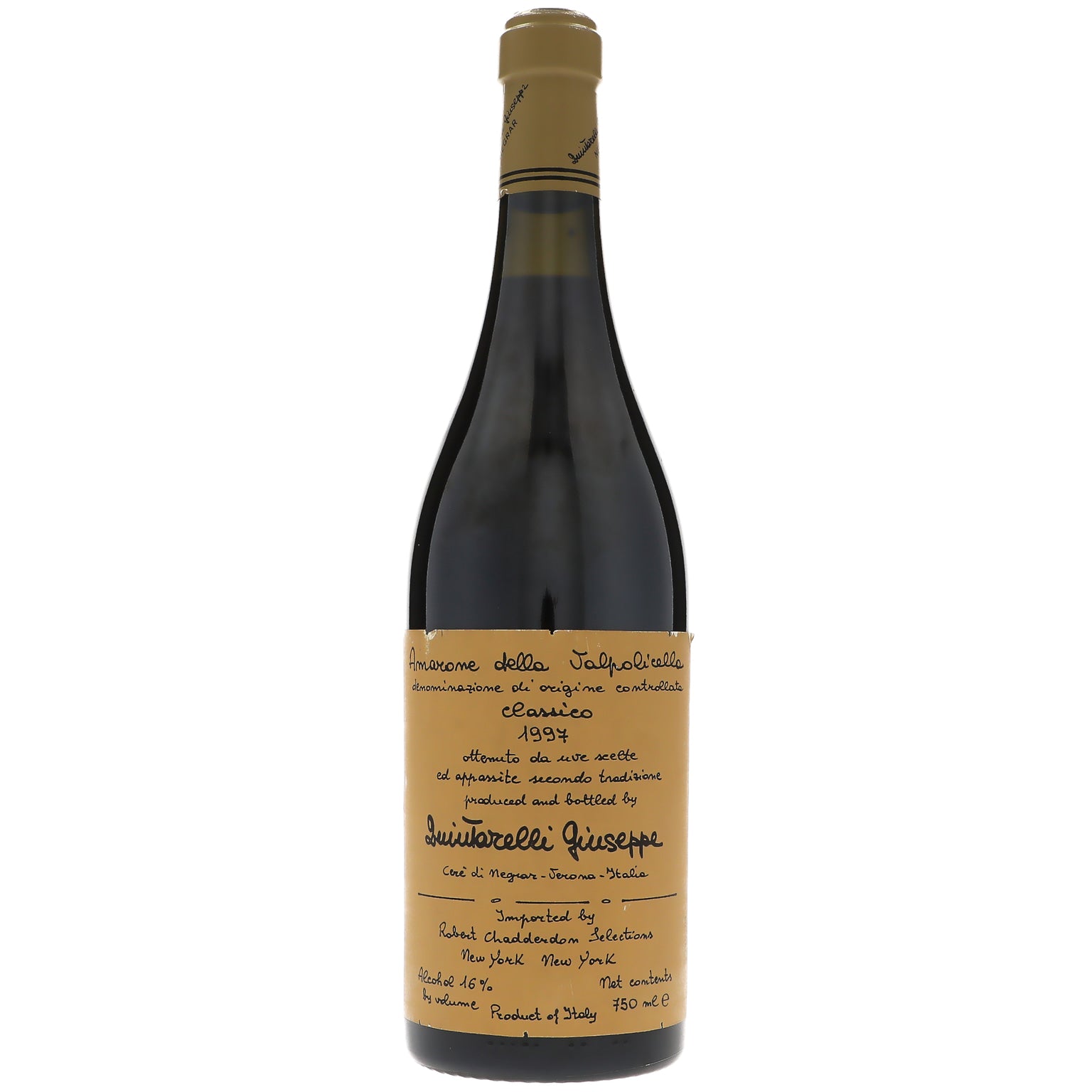 1997 Quintarelli Giuseppe, Amarone della Valpolicella, Classico ...