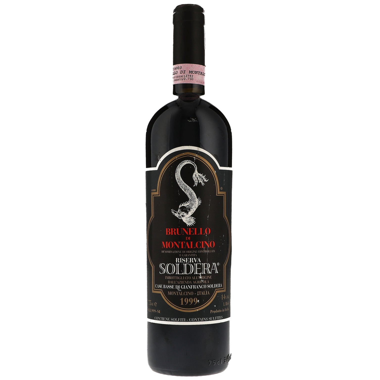 1999 Soldera Case Basse, Brunello di Montalcino, Riserva – Thatcher's Wine