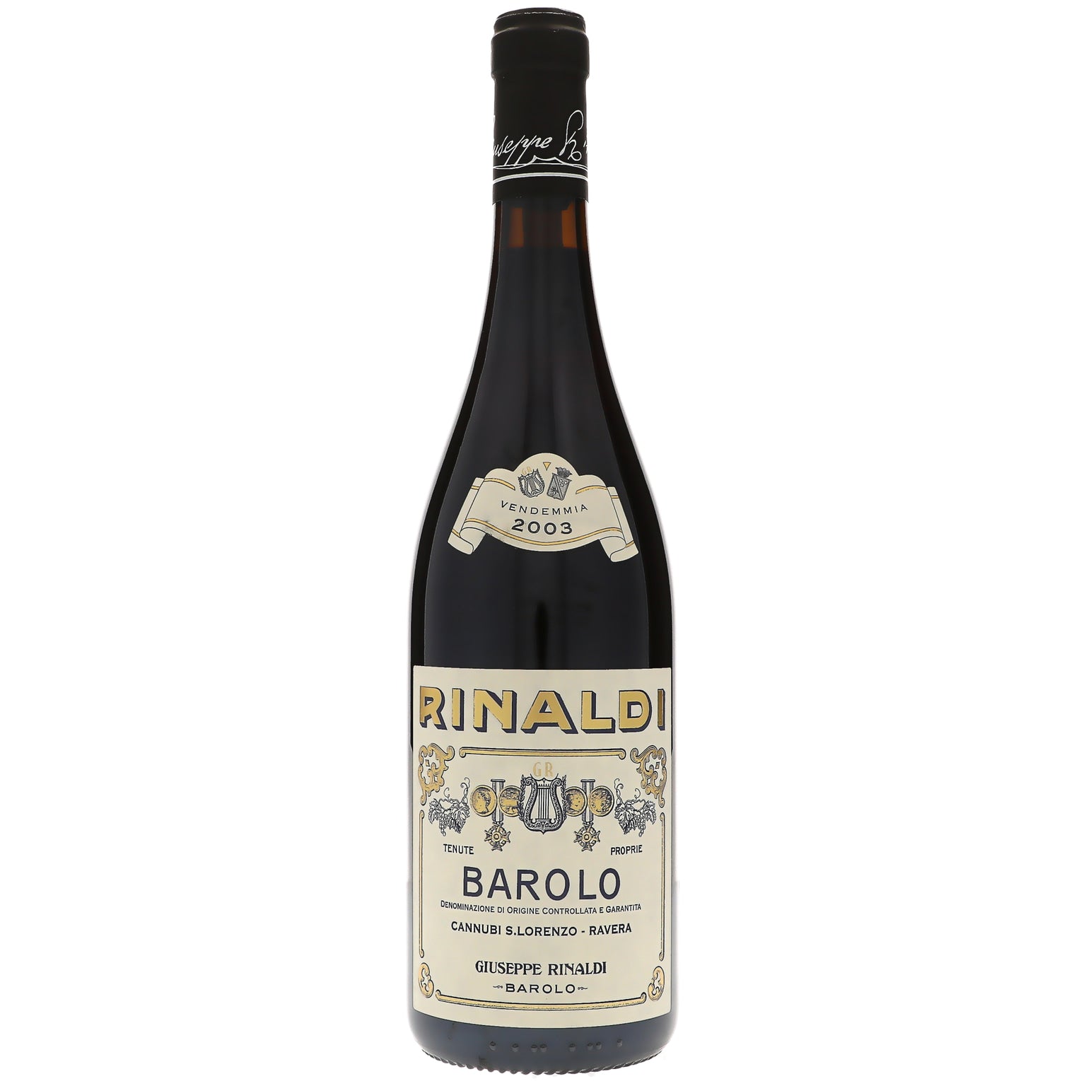 2003 Giuseppe Rinaldi, Barolo, Cannubi S.Lorenzo Ravera – Thatcher's Wine