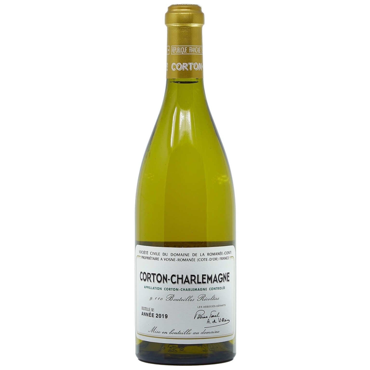 2019 Domaine de la Romanee-Conti, Corton-Charlemagne Grand Cru ...