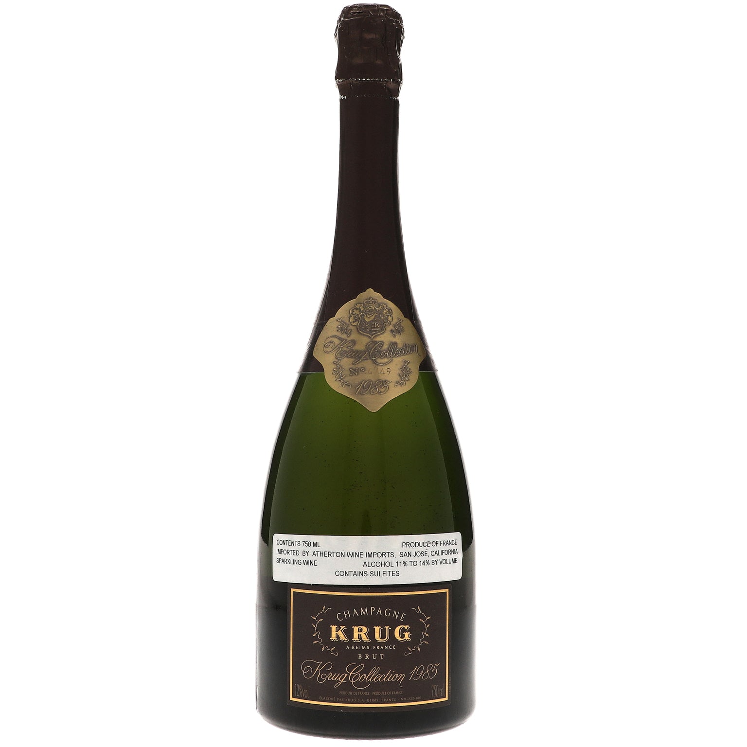 1985 Krug, Collection – Thatcher's Wine