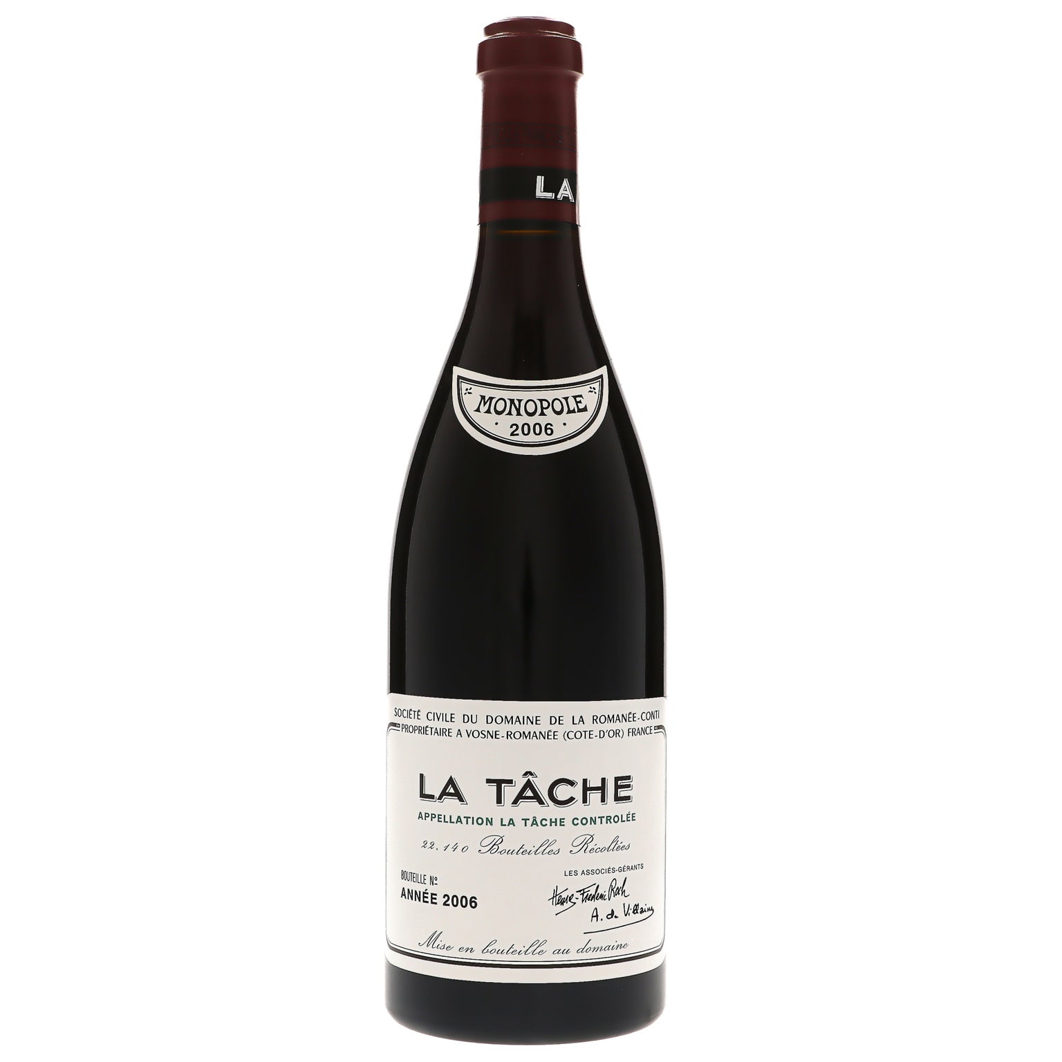 2006 Domaine de la Romanee-Conti, La Tache Grand Cru – Thatcher's Wine