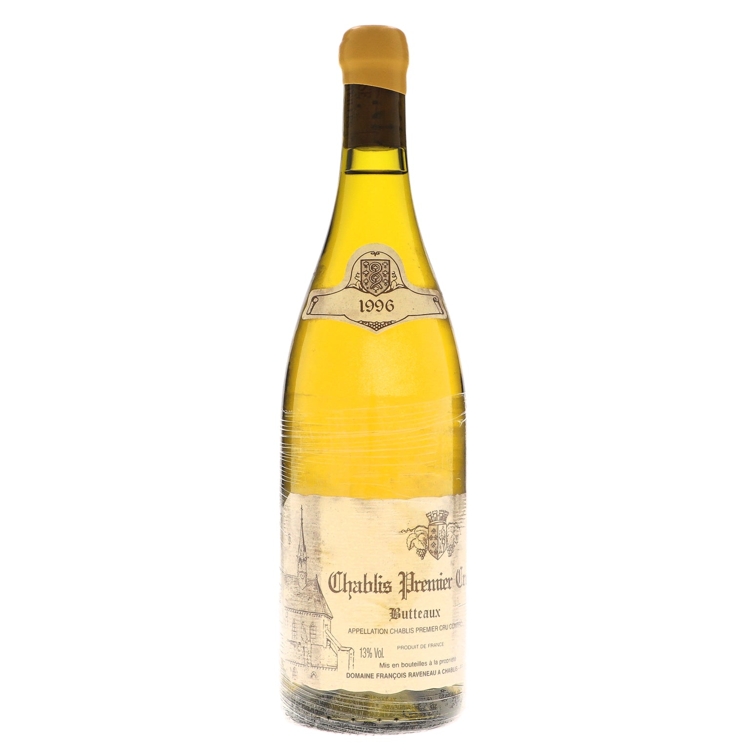 1996 Domaine Francois Raveneau, Chablis Premier Cru, Butteaux ...