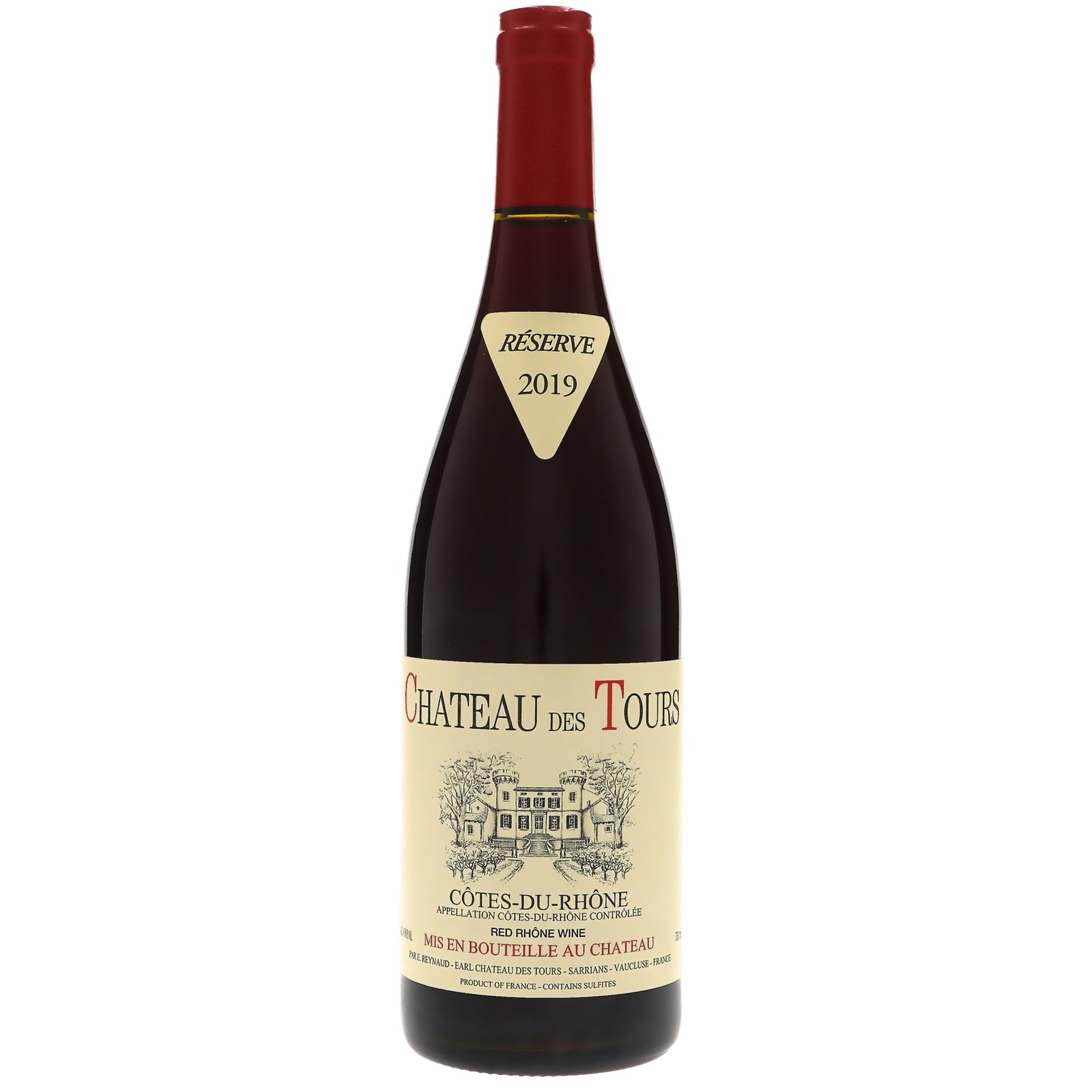 2019 Chateau des Tours, Cotes du Rhone, Rouge – Thatcher's Wine