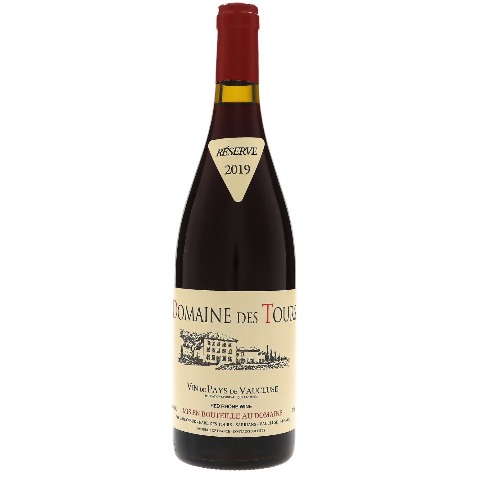2019 Domaine des Tours, Rouge, Vaucluse – Thatcher's Wine