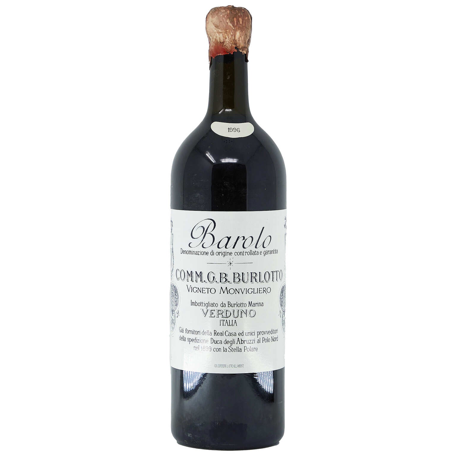 1996 Comm. G.B. Burlotto, Barolo, Monvigliero 3L – Thatcher's Wine