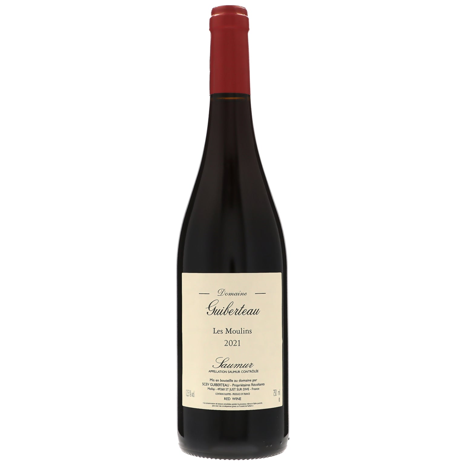 2021 Domaine Guiberteau, Saumur, Les Moulins Rouge – Thatcher's Wine