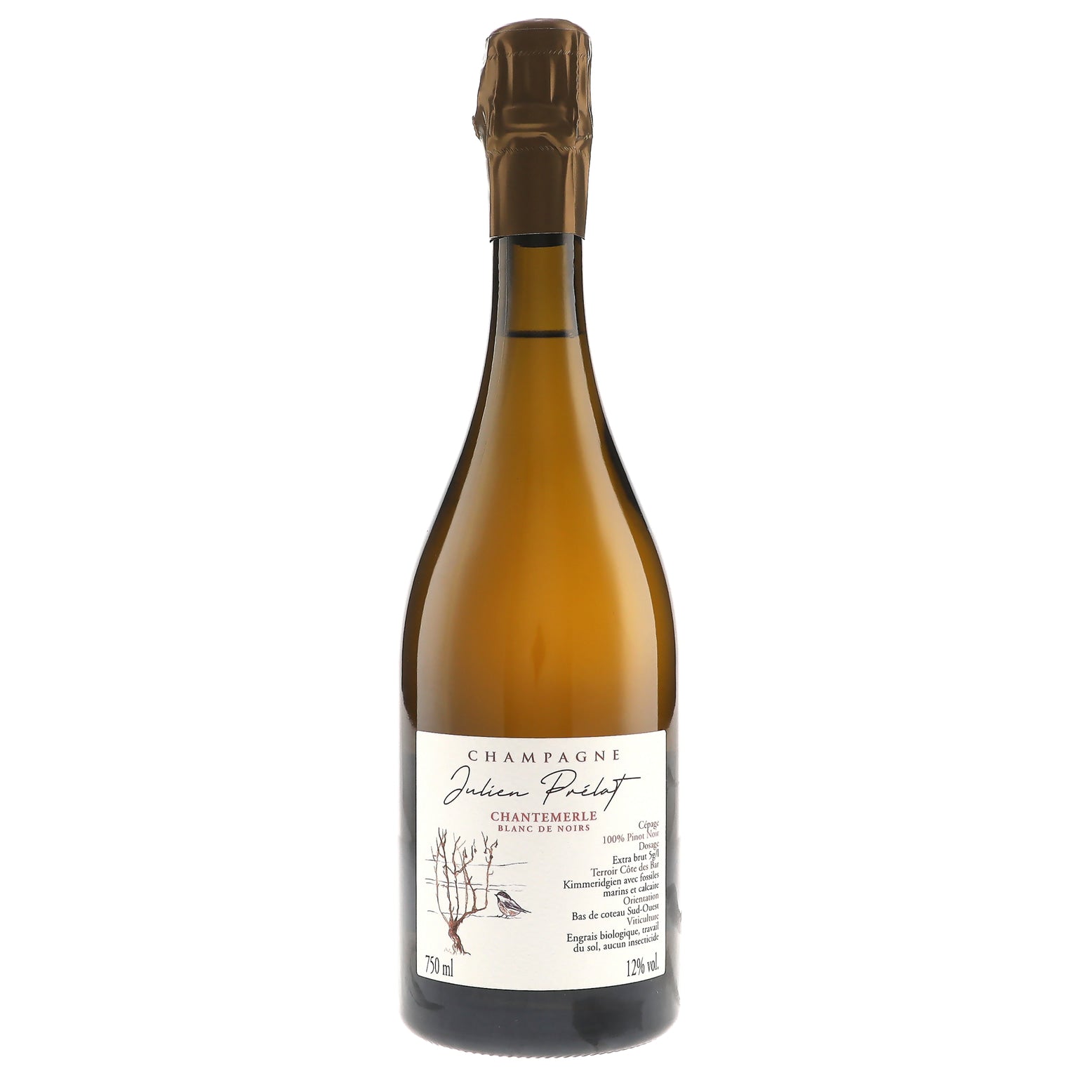 NV Julien Prelat, Chantemerle Blanc de Noirs Extra Brut, Champagne (20 ...