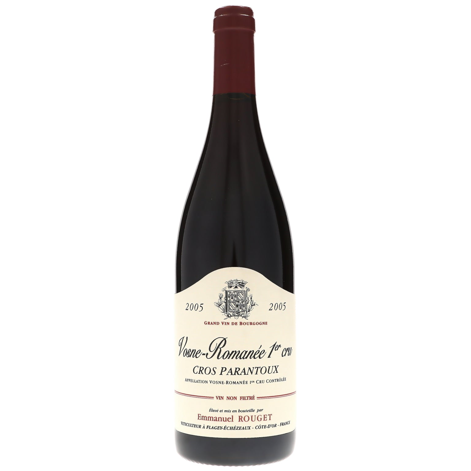 2005 Emmanuel Rouget, Vosne-Romanee Premier Cru, Cros Parantoux ...