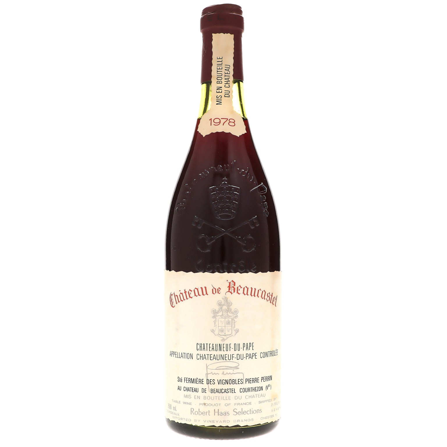 1978 Chateau de Beaucastel Rouge, Chateauneuf-du-Pape – Thatcher's Wine