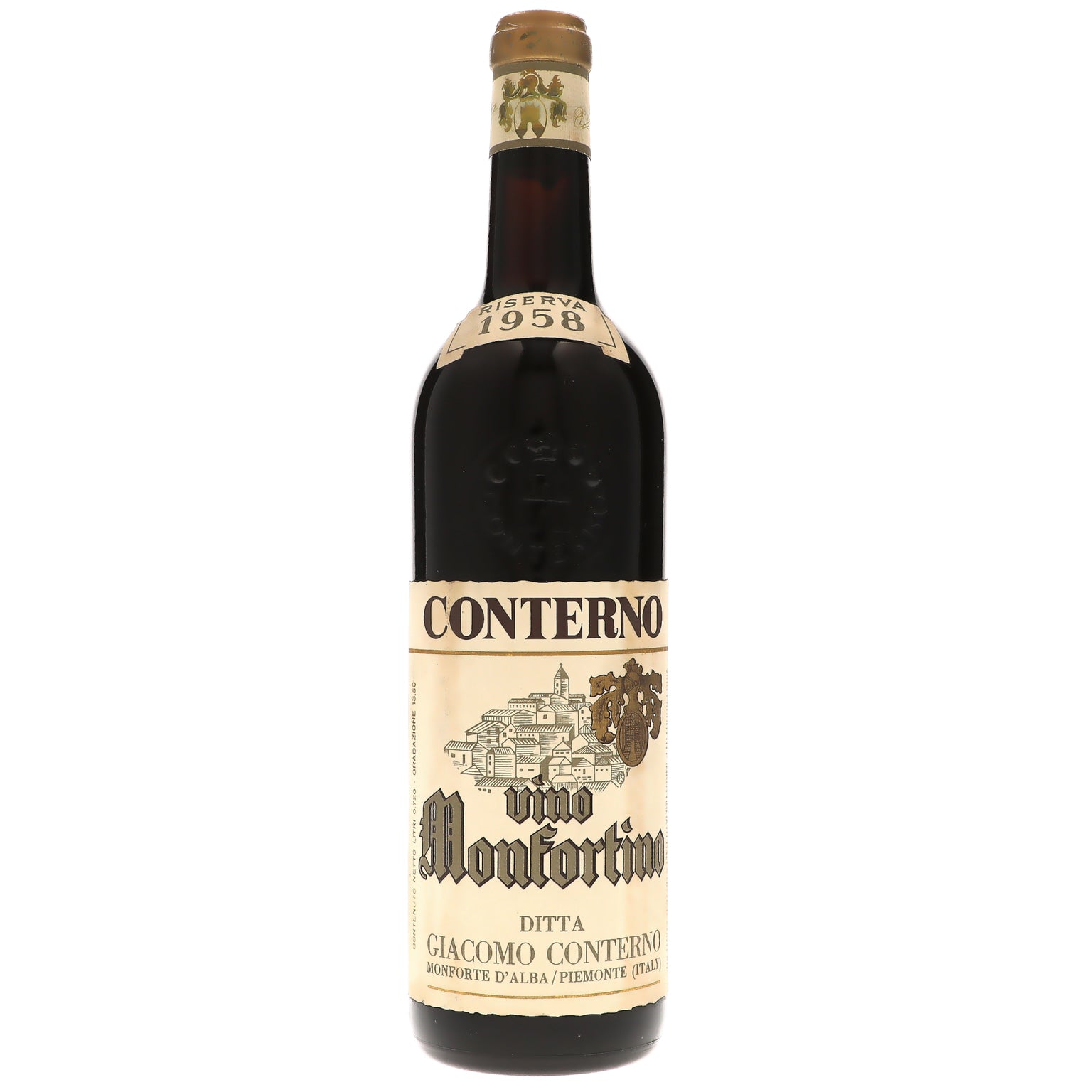 1958 Giacomo Conterno, Barolo, Monfortino Riserva – Thatcher's Wine