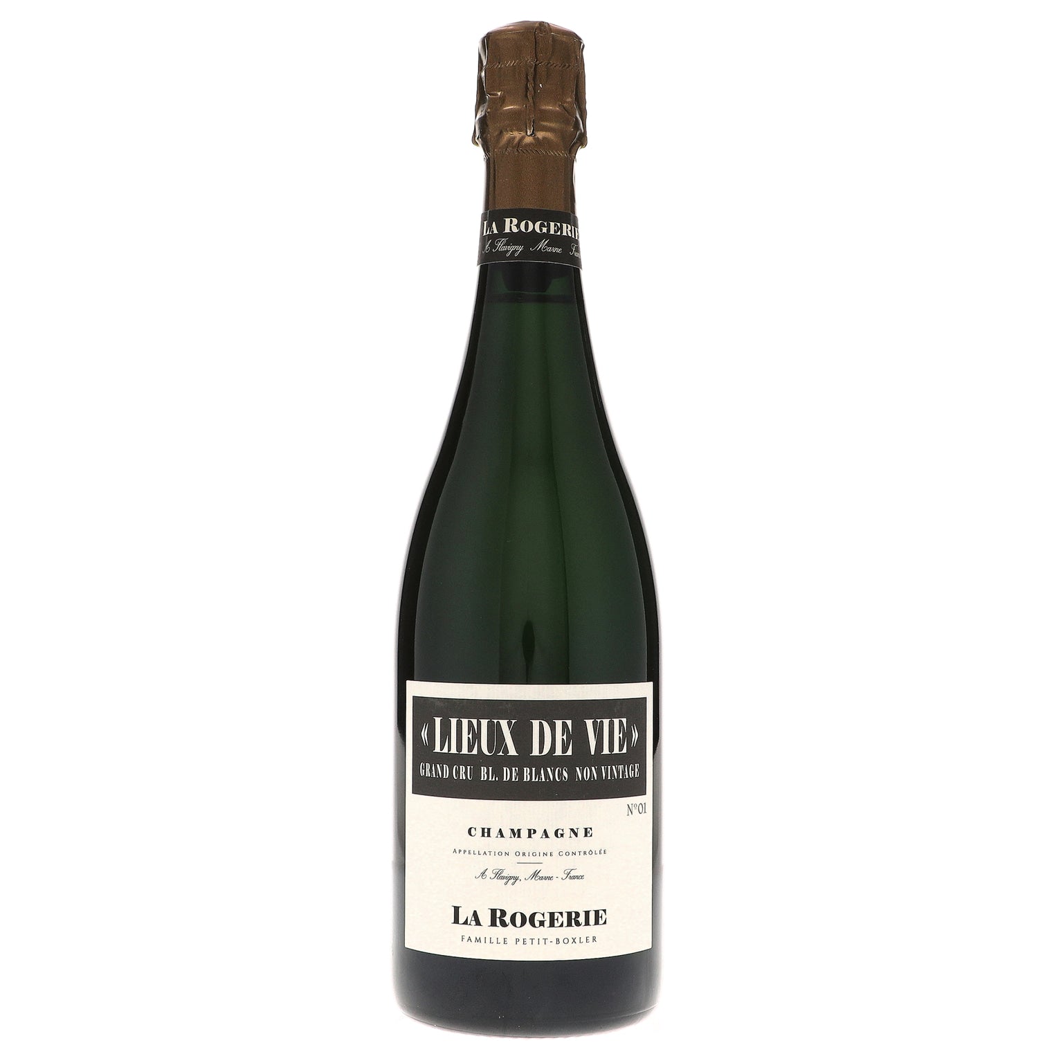 NV La Rogerie, Lieux de Vie Blanc de Blancs Grand Cru, Avize No.1 ...