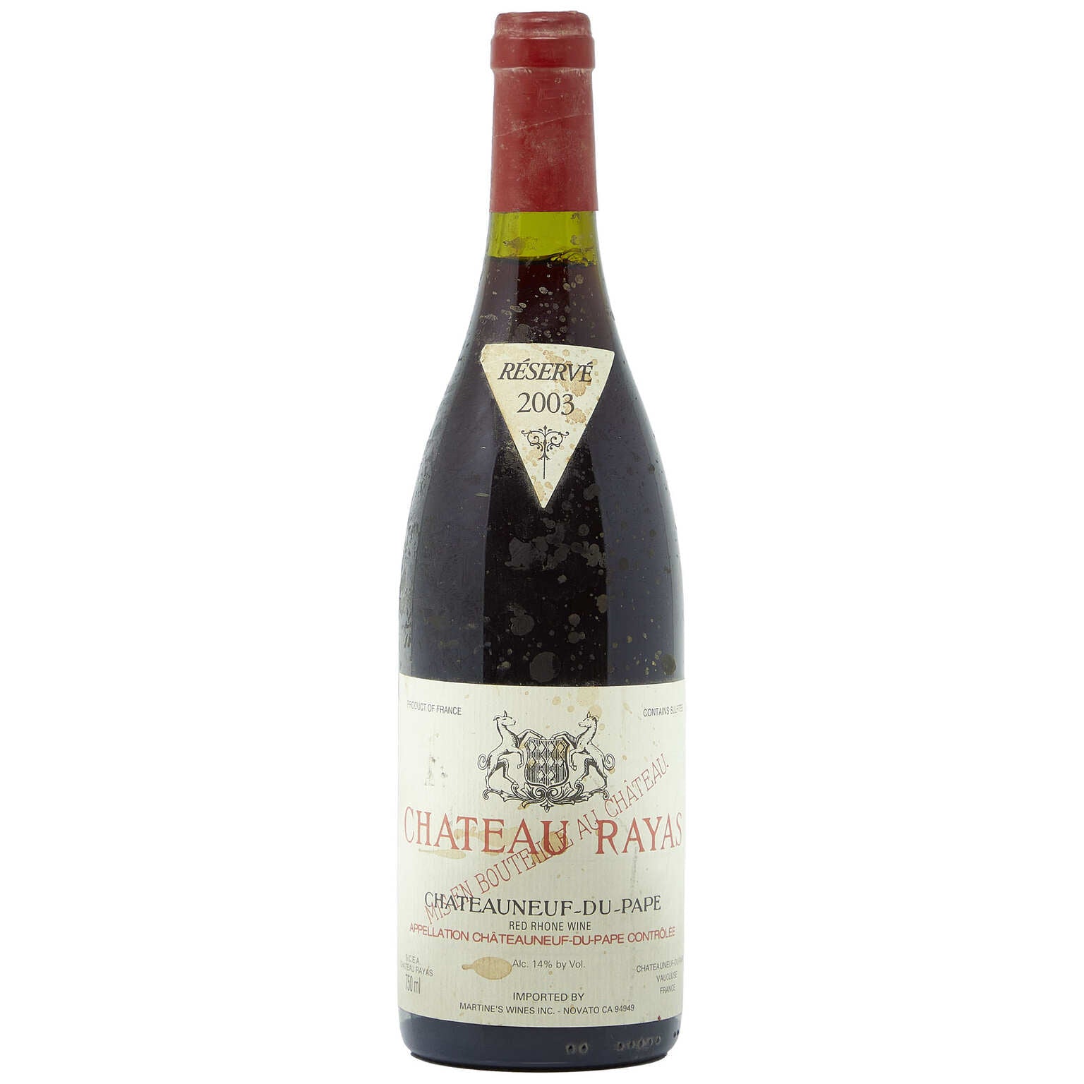 2003 Chateau Rayas, Chateauneuf-du-Pape – Thatcher's Wine