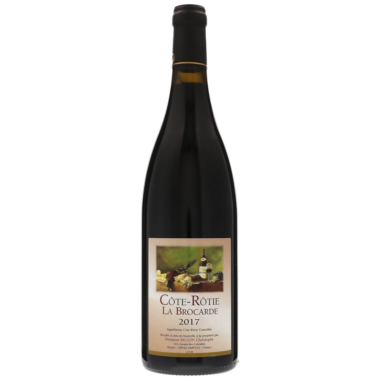 2017 Domaine Christophe Billon, Cote Rotie, Brocarde – Thatcher's Wine