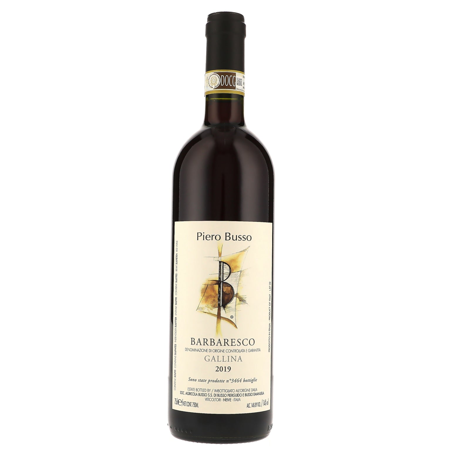 2019 Piero Busso, Barbaresco, Gallina – Thatcher's Wine