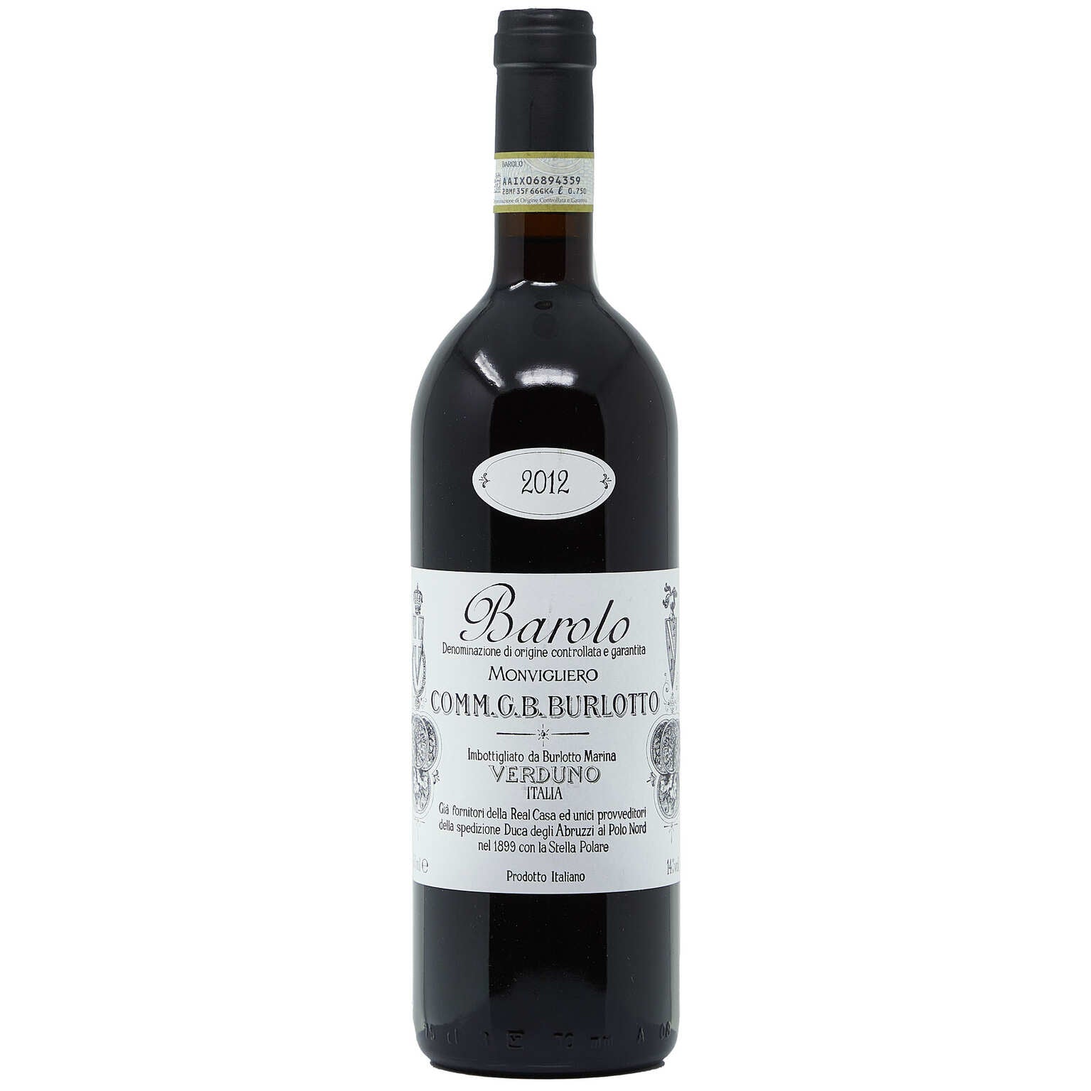 2012 Comm. G.B. Burlotto, Barolo, Monvigliero – Thatcher's Wine