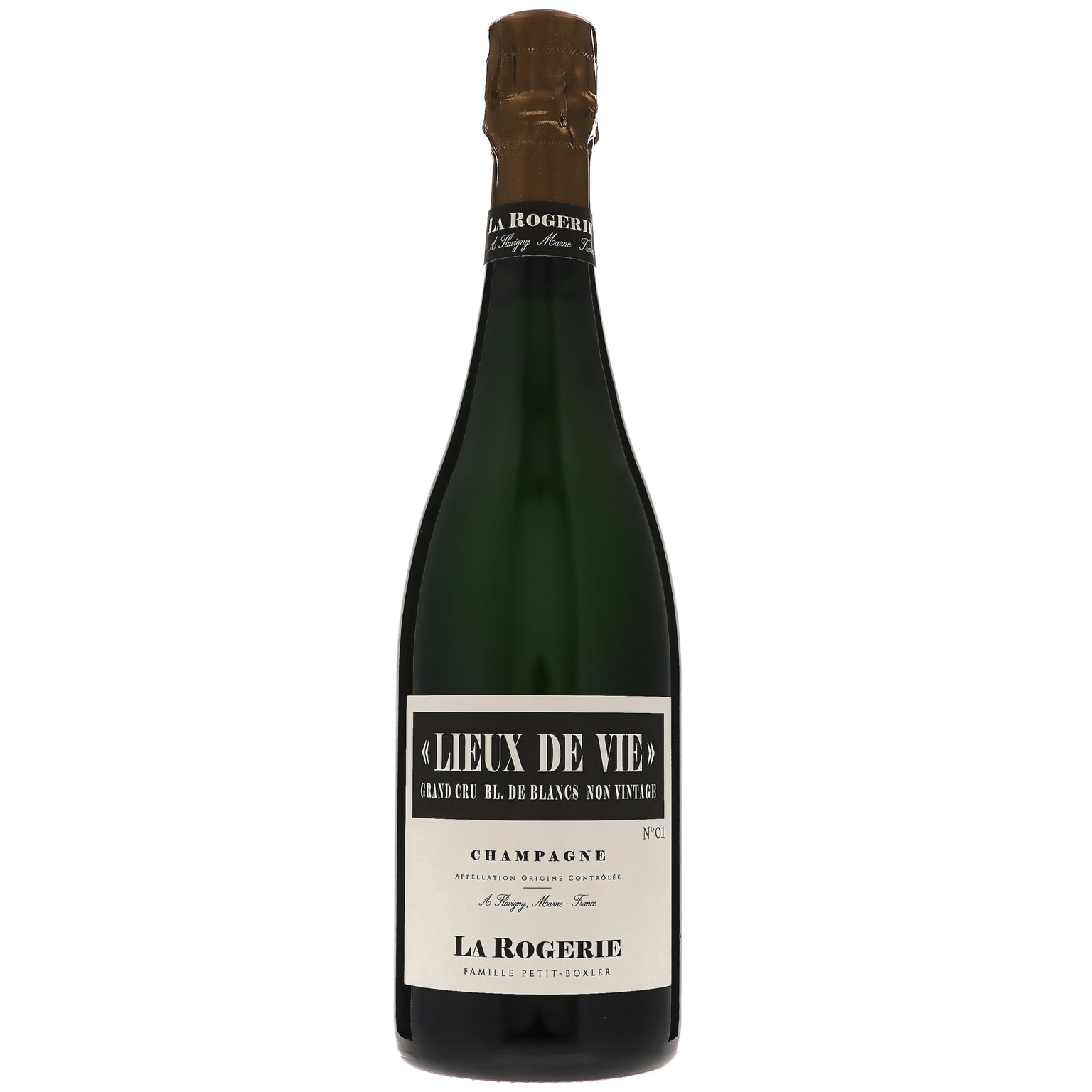 NV La Rogerie, Lieux de Vie Blanc de Blancs Grand Cru, Avize No.2 ...