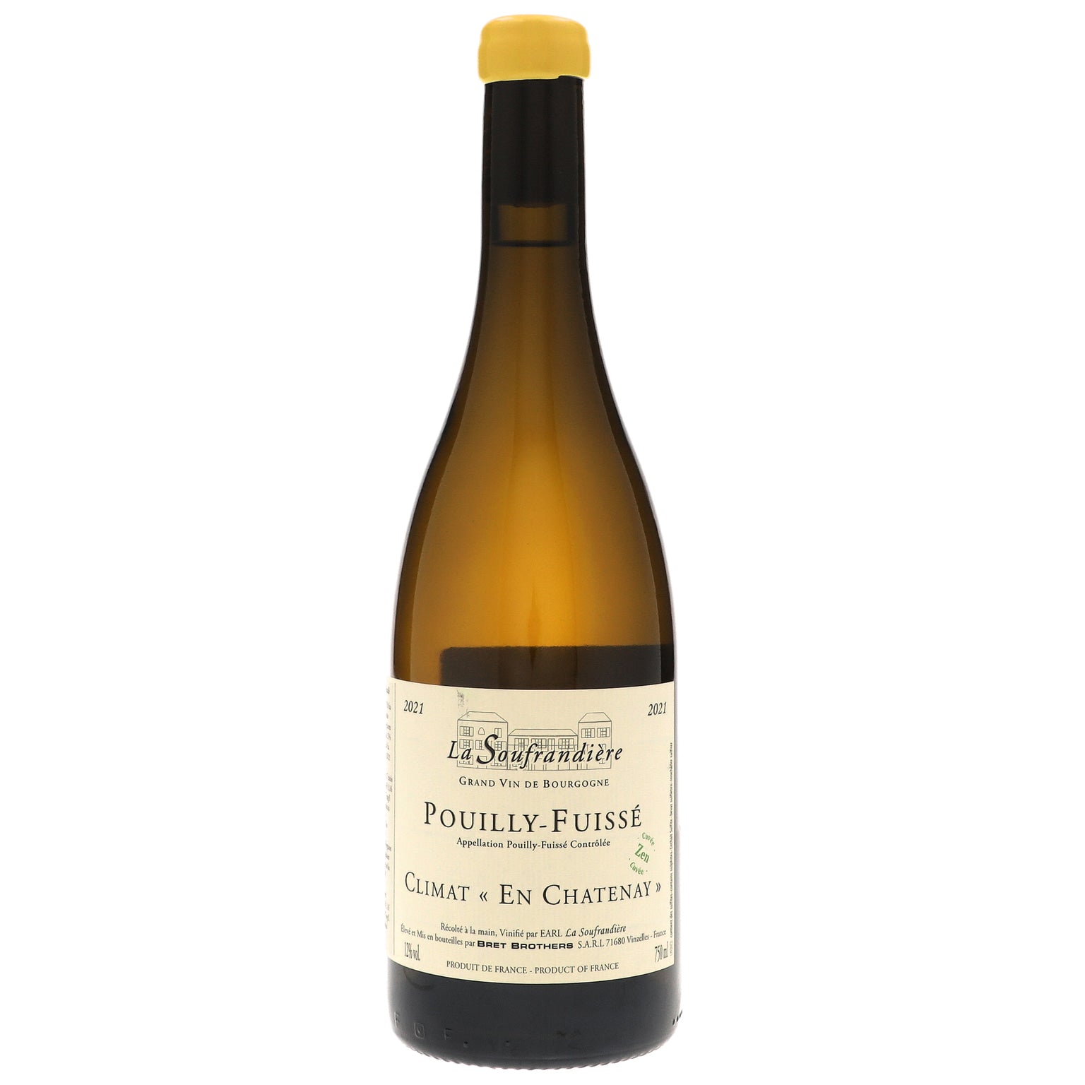 2021 La Soufrandiere, Pouilly-Fuisse, En Chatenay Cuvee Zen – Thatcher ...